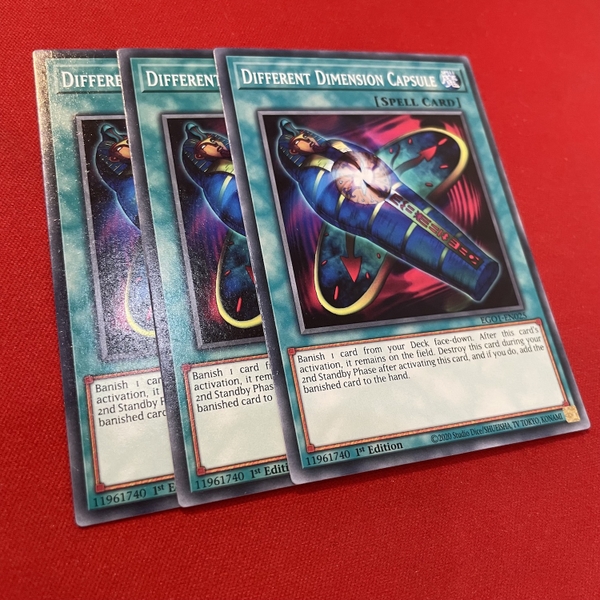 [EN][Thẻ Bài Yugioh Chính Hãng] Different Dimension Capsule