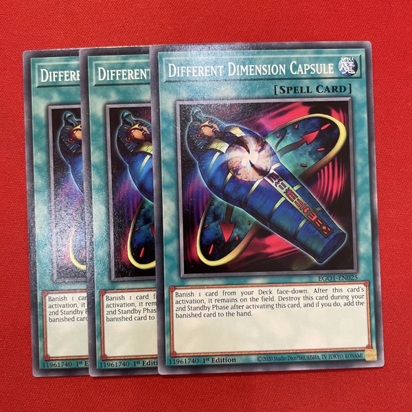 [EN][Thẻ Bài Yugioh Chính Hãng] Different Dimension Capsule