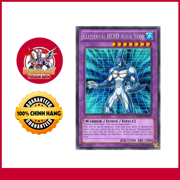 [JP][Thẻ Bài Yugioh Chính Hãng] Elemental Hero Aqua Neos