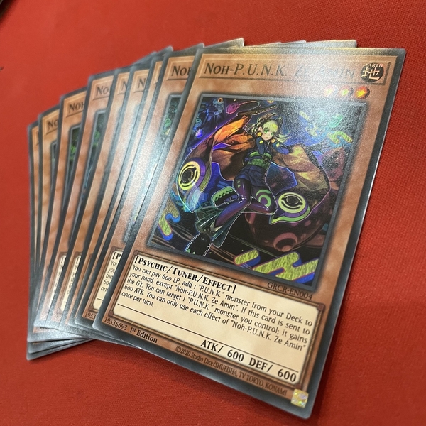 [EN-JP][Thẻ Bài Yugioh Chính Hãng] Noh-P.U.N.K. Ze Amin