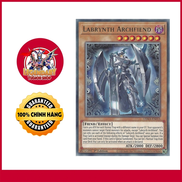 [EN-JP][Thẻ Bài Yugioh Chính Hãng] Labrynth Archfiend