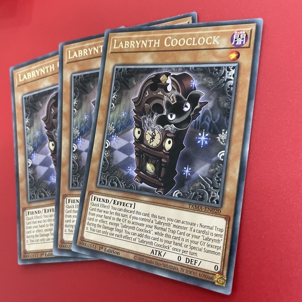 [EN-JP][Thẻ Bài Yugioh Chính Hãng] Labrynth Cooclock