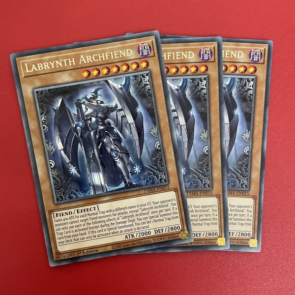 [EN-JP][Thẻ Bài Yugioh Chính Hãng] Labrynth Archfiend