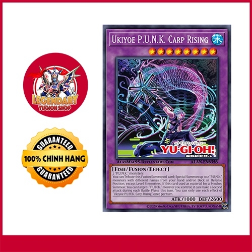 [EN][Thẻ Bài Yugioh Chính Hãng] Ukiyoe P.U.N.K. Carp Rising