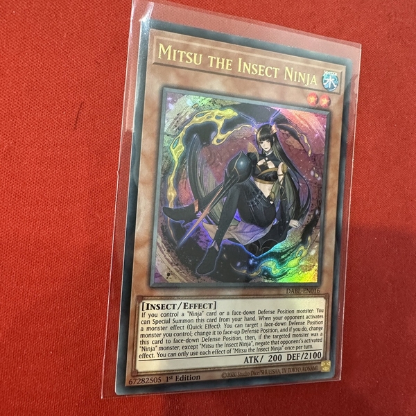 [EN-JP][Thẻ Bài Yugioh Chính Hãng] Mitsu the Insect Ninja