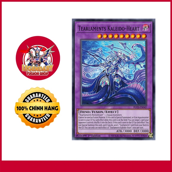 [JP][Thẻ Bài Yugioh Chính Hãng] Tearlaments Kaleido-Heart