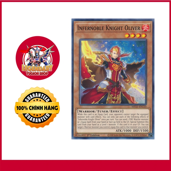 [EN][Thẻ Bài Yugioh Chính Hãng] Infernoble Knight Oliver