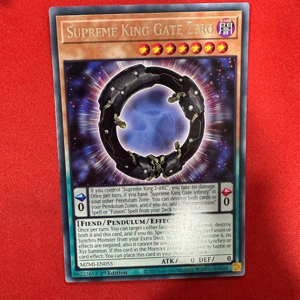 [Thẻ Bài Yugioh Chính Hãng] Supreme King Gate Zero