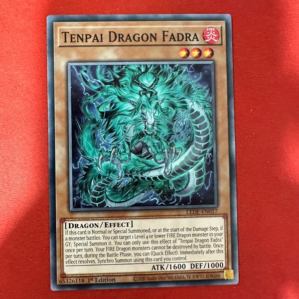 [Thẻ Bài Yugioh Chính Hãng] Tenpai Dragon Fadra