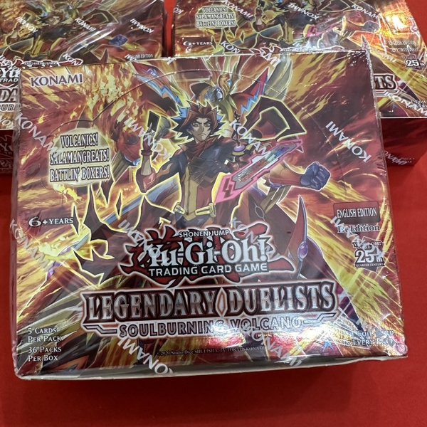 [EN-JP][Gói Bài Yugioh Chính Hãng] Soul Burning Volcano - LD10
