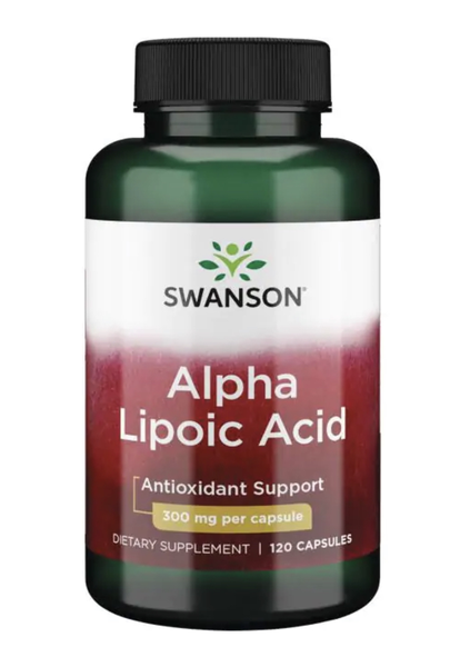 Swanson Ultra - Alpha Lipoic Acid ALA 120 Capsules Supps24h