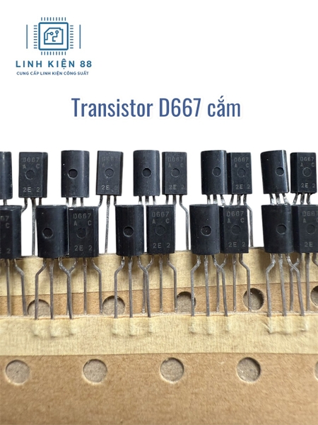Transistor cắm B647 D667 2SB647 2SD667 mới Hitachi Linh kiện 88