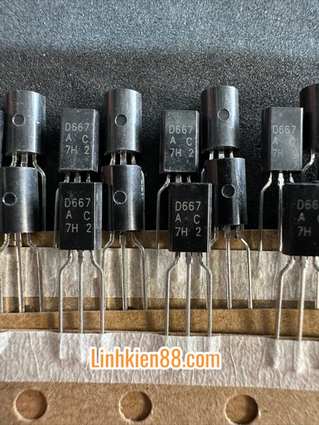 Cặp Transistor B647 D667 647 667 cắm mới Linh kiện 88