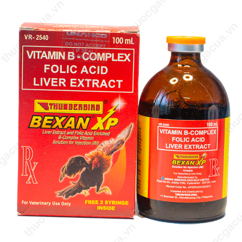 BEXAN XP 100ml - Thuốc Chích Bổ Sung Vitamin B | Thuốc Gà Đá Thuốc Gà Cựa