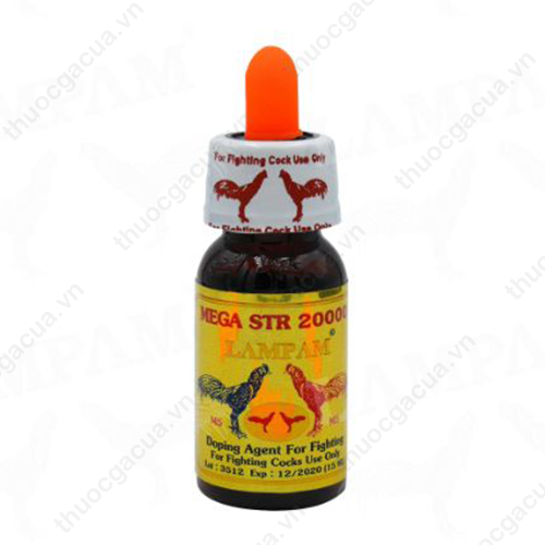 MEGA STR 20000 - Giúp Tăng Bo Tải Cựa | Thuốc Gà Đá Thái Lan Thuốc Gà Cựa