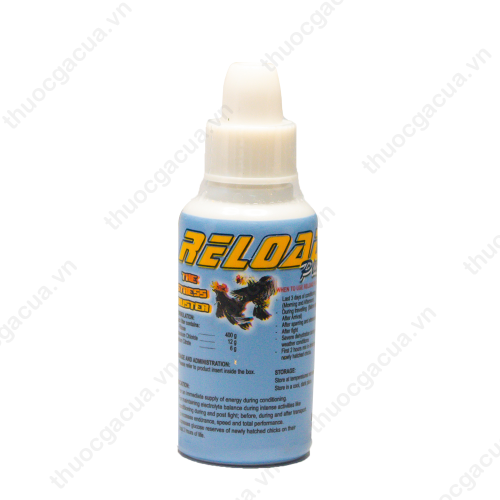 Reload Plus Chống Rớt Bo Cho Gà Đi Đá - Chai 15ml Thuốc Gà Cựa