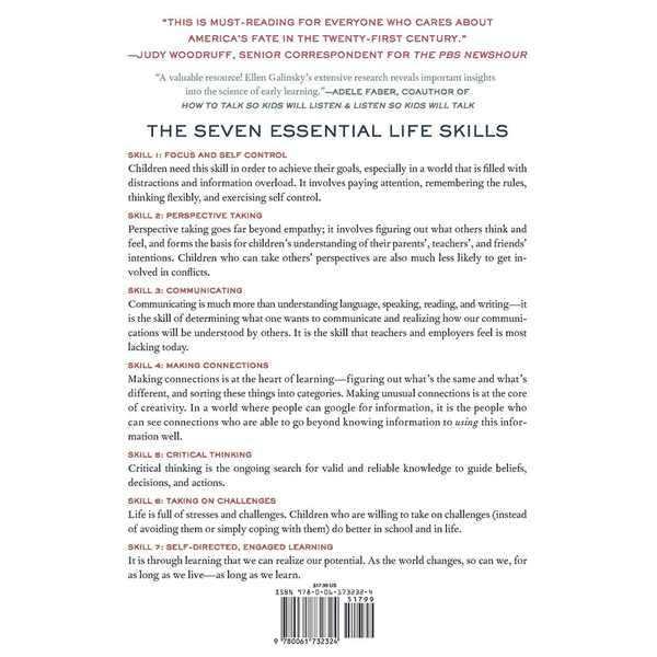 Mind in the making: The seven essential life skills every child needs