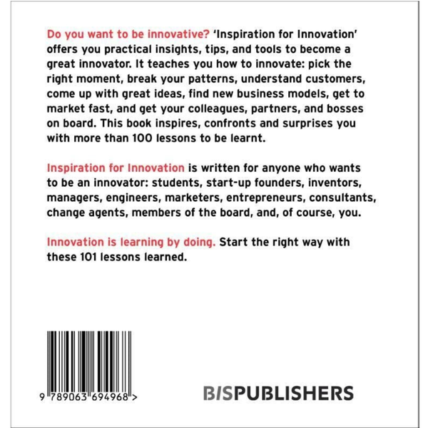 Inspiration for Innovation: 101 Lessons for Innovators