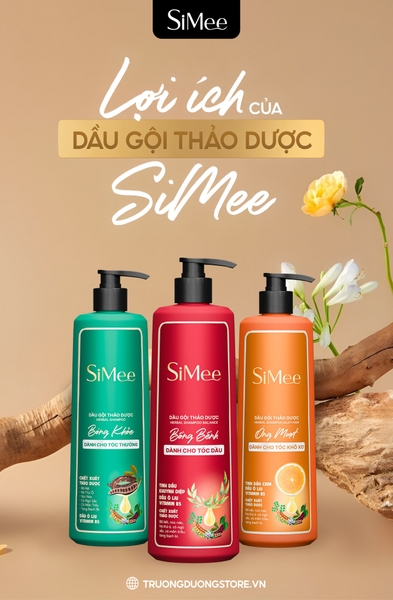 5 Lợi Ích Tuyệt Vời Của Dầu Gội Thảo Dược SiMee Cho Mái Tóc Khỏe Mạnh