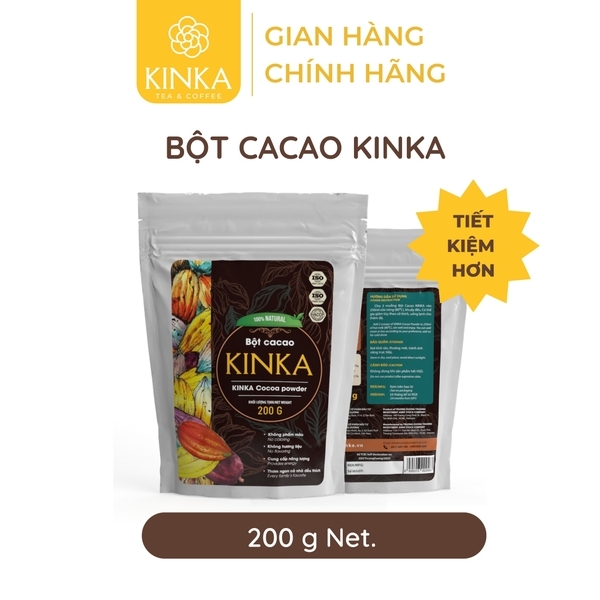 Bột cacao KINKA - Túi 200g