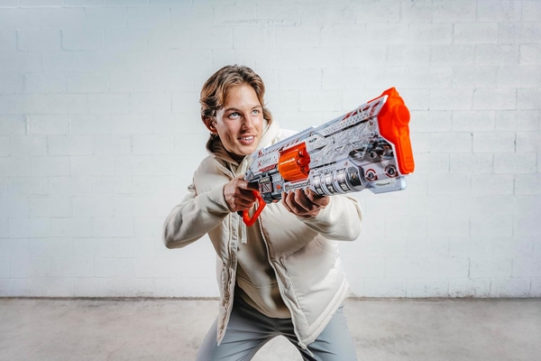 X-SHOT Skins Lock Blaster by ZURU with 16 Darts Nerf - Sản phẩm chính ...