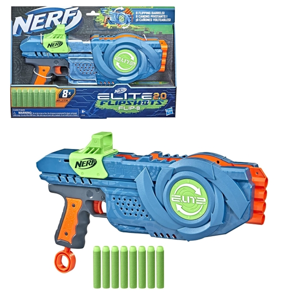 NERF Elite 2.0 Flipshots Flip-8 Blaster Nerf - Sản phẩm chính hãng ...