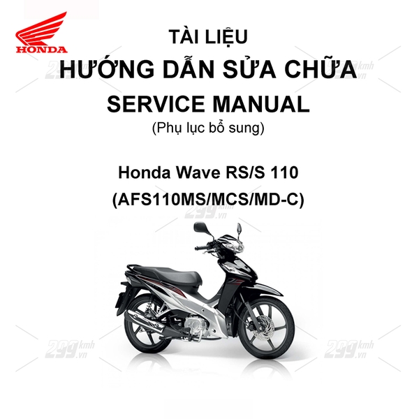 Tài liệu hướng dẫn sửa chữa (Service Manual) - Phụ lục bổ sung - Honda ...