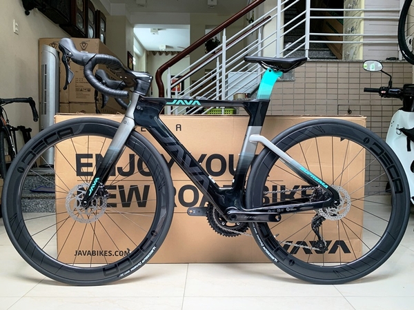 Xe đạp đua JAVA SUPREMA (2024) - Khung, vành Full Carbon, Full group ...