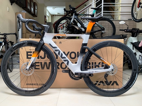 Xe đạp đua JAVA SUPREMA (2024) - Khung, vành Full Carbon, Full group ...