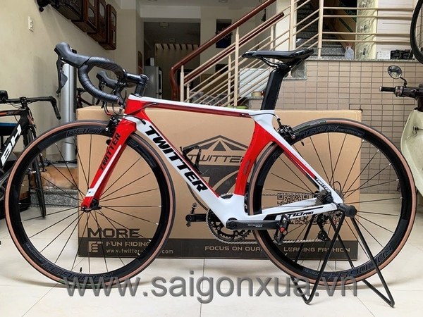 Xe đạp đua TWITTER T10 PRO 2022 (khung carbon, groupset Shimano 105 ...