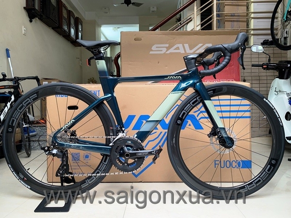 Xe đạp đua JAVA FUOCO DISC (2024) - Khung, vành full Carbon; group ...