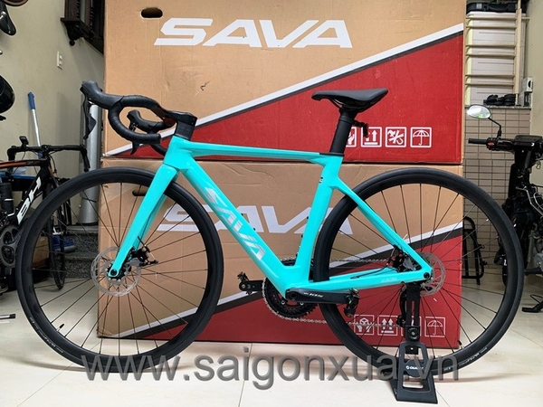 Xe đạp đua SAVA AURORA DISC 105 - Khung full Carbon, group Shimano 105 ...