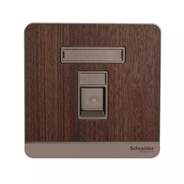 Bộ ổ cắm điện thoại đơn Schneider AvatarOn E8331RJS4 KPmall