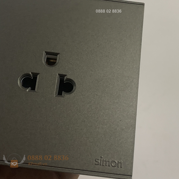 Ổ cắm đơn 3 chấu simon E6 721087 KPmall
