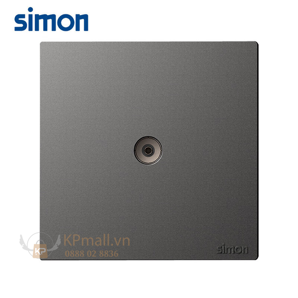 Bộ ổ cắm ti vi đơn Simon S6 585111 KPmall
