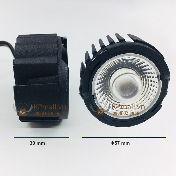 Thân đèn Spotlight Duro KC1 3W góc chiếu 10 độ Simon N0424-0236/0237 KPmall