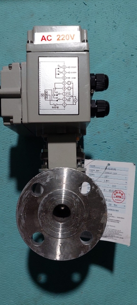 Q941F-16P / C Van bi mặt bích bằng thép không gỉ đúc bằng thép không gỉ DN50 65 80 100 125 150 ...