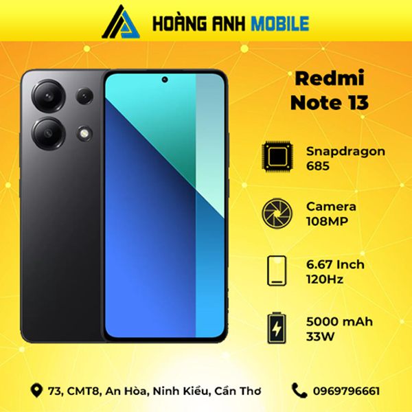 Xiaomi Redmi Note 13 Thanh Lý Giá Tốt | Pin Trâu, Màn Hình Đẹp