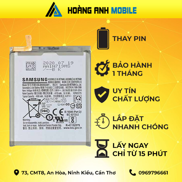 Thay Pin Samsung Note 20 Ultra