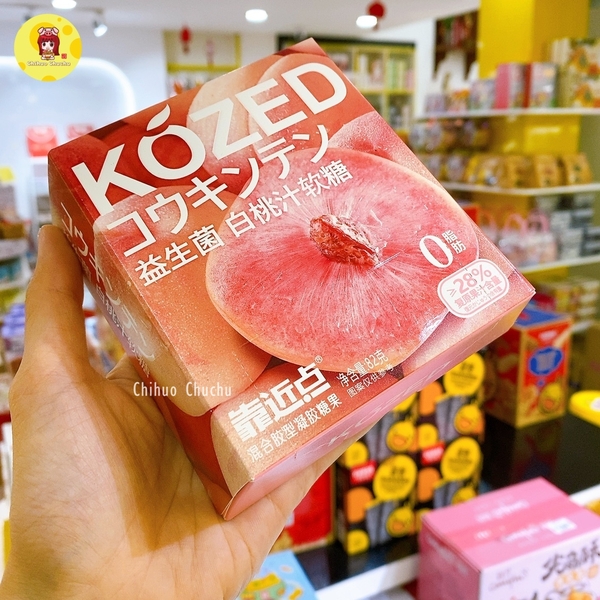 Kẹo dẻo kozed đào
