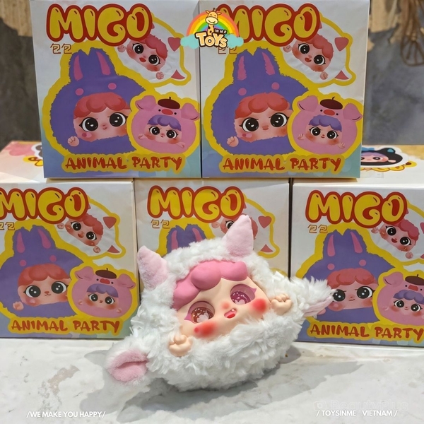 MIGO ANIMAL PARTY V2 ZIPPER (BLINDBOX)