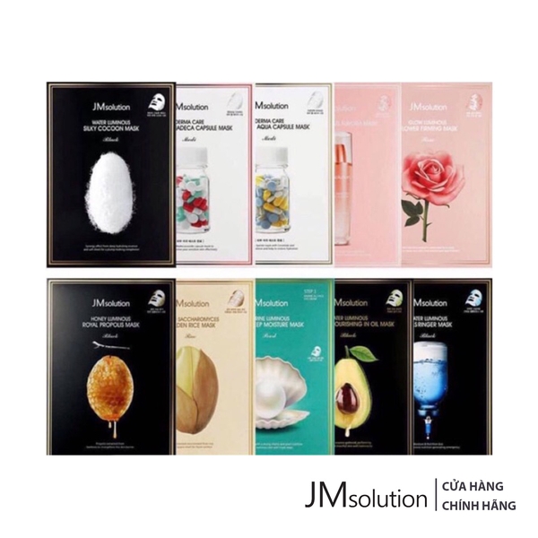 1 miếng Mặt Nạ Giấy JMsolution Mask JM Solution Hàn Quốc Giải pháp chăm sóc da toàn diện Cosin Store