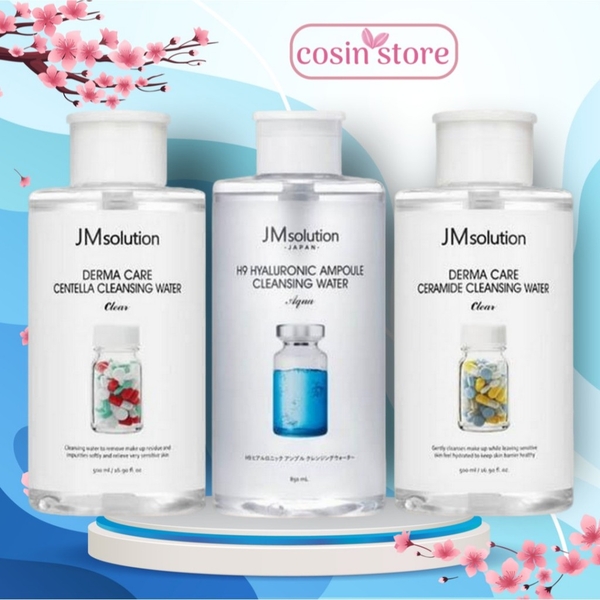 Nước Tẩy Trang JMsolution Hyaluronic Acid , Rau Má Centella , Ceramide 500ml shop Cosin Store ...