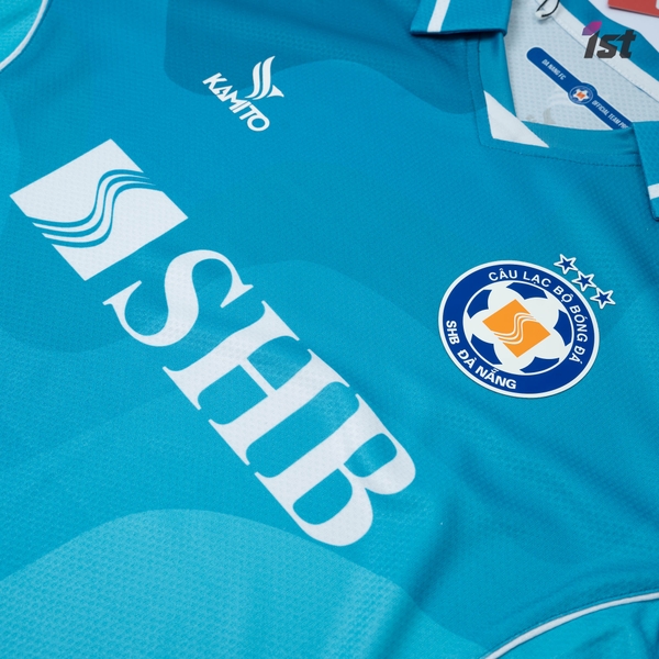 ÁO THI ĐẤU CLB BÓNG ĐÁ SHB ĐÀ NẴNG MÙA GIẢI V.LEAGUE 2024-2025 MÀU XANH ...