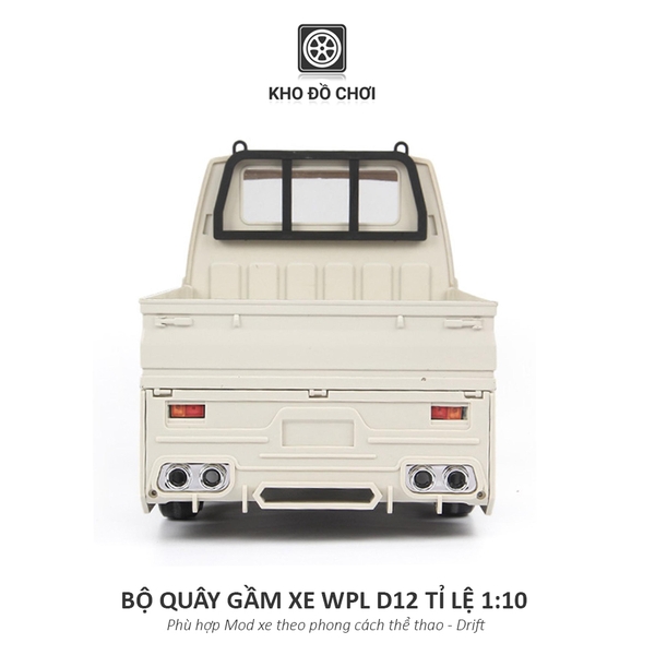 Bộ quây gầm xe WPL D12 tỉ lệ 1:10 - phong cách xe thể thao, Drift | Kho ...