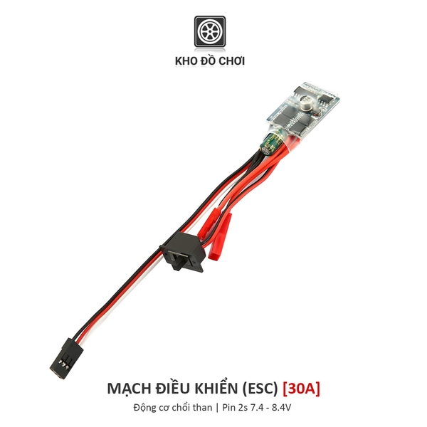 Mạch điều khiển ESC 30A Brushed | Kho Đồ Chơi
