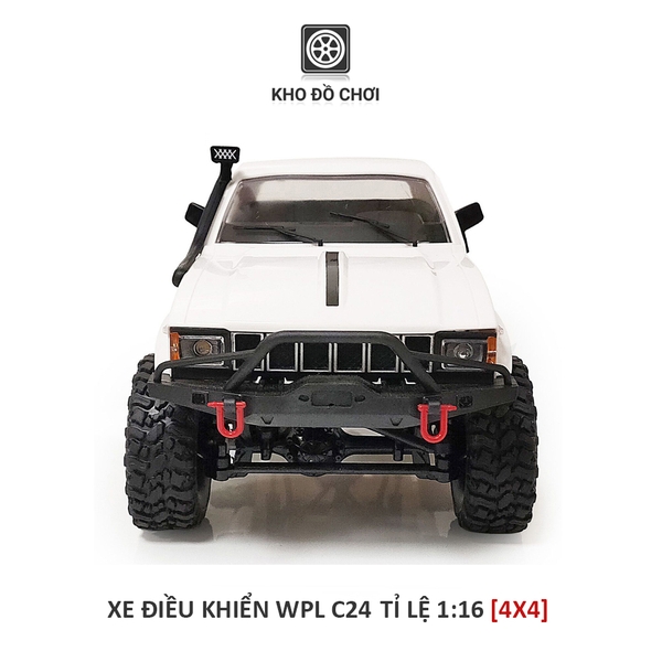 Ô tô điều khiển WPL C24 Toyota Hilux Offroad 4x4 1:16 - RTR [TẶNG BIỂN ...