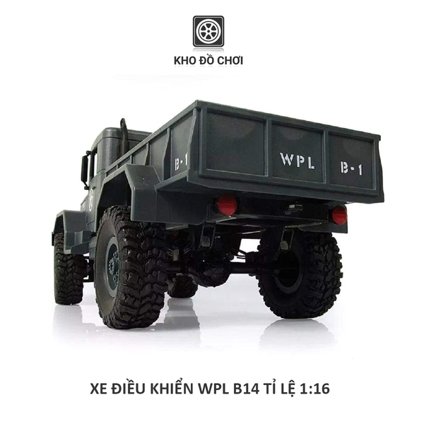 Ô tô điều khiển WPL B14 M35A2 4x4 1:16 - RTR [TẶNG BIỂN + STICKER ...