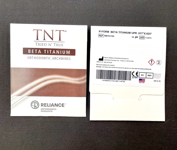 Dây Beta Titanium R-Form_Reliance