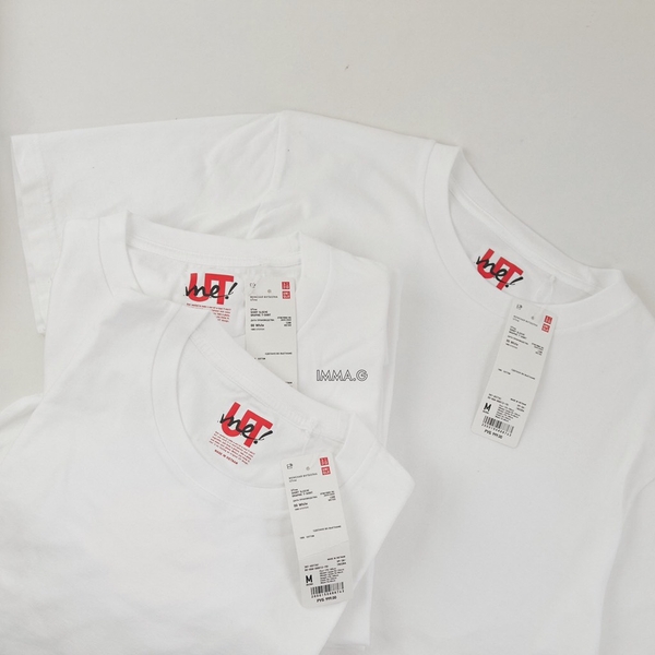 ÁO THUN UNIQLO UTme GRAPHIC TRẮNG CHÍNH HÃNG